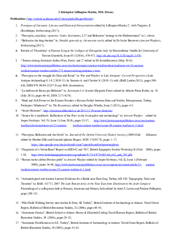 (DOC) Interview & list of Academic speaking titles