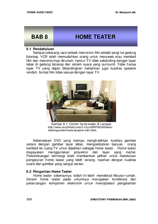 Pdf Teknik Audio Video