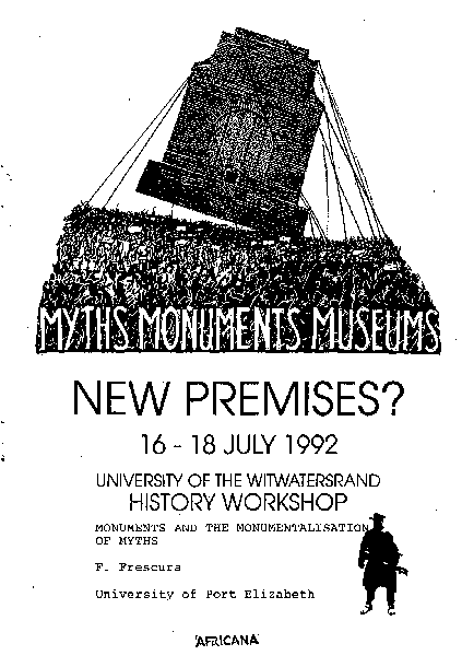 (PDF) Monuments and the monumentalisation of myths