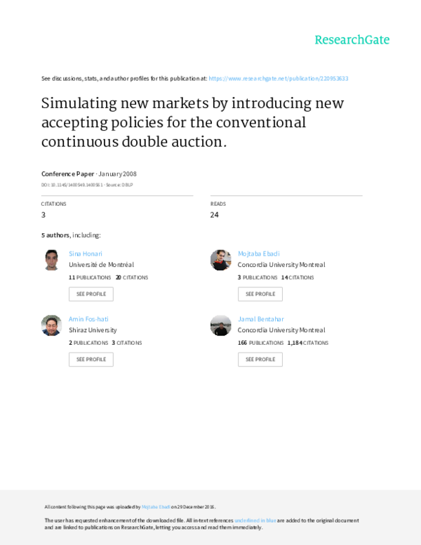 (PDF) Simulating new markets by introducing new accepting policies for ...