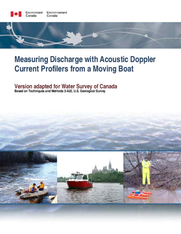 (PDF) Measuring Discharge with Acoustic Doppler Current Profilers from ...