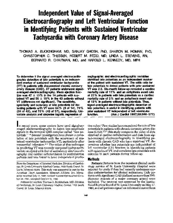 (PDF) Bivariable analysis of ventricular late potentials in high ...