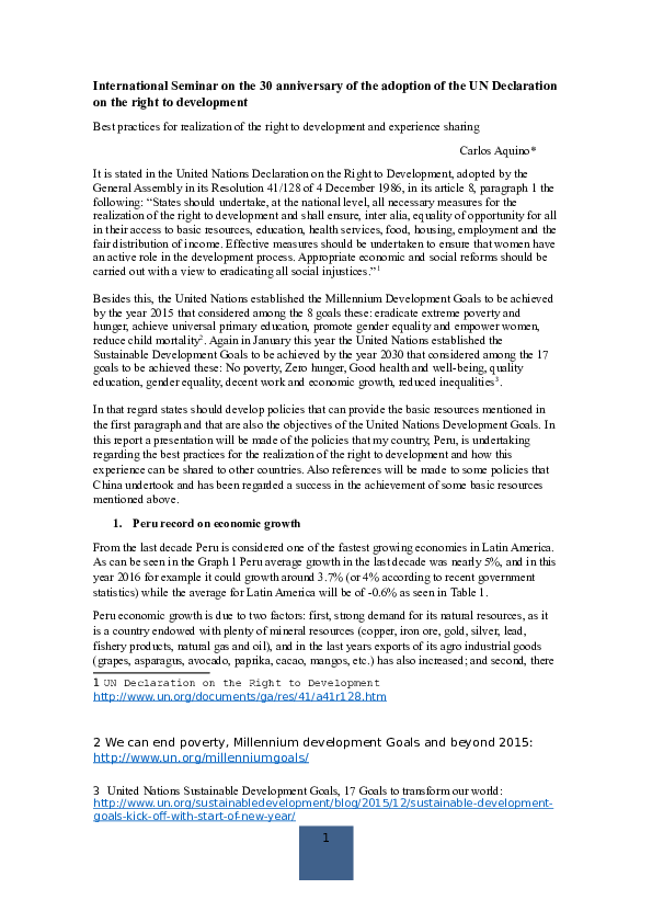 (DOC) International Seminar on the 30 anniversary of the adoption of ...