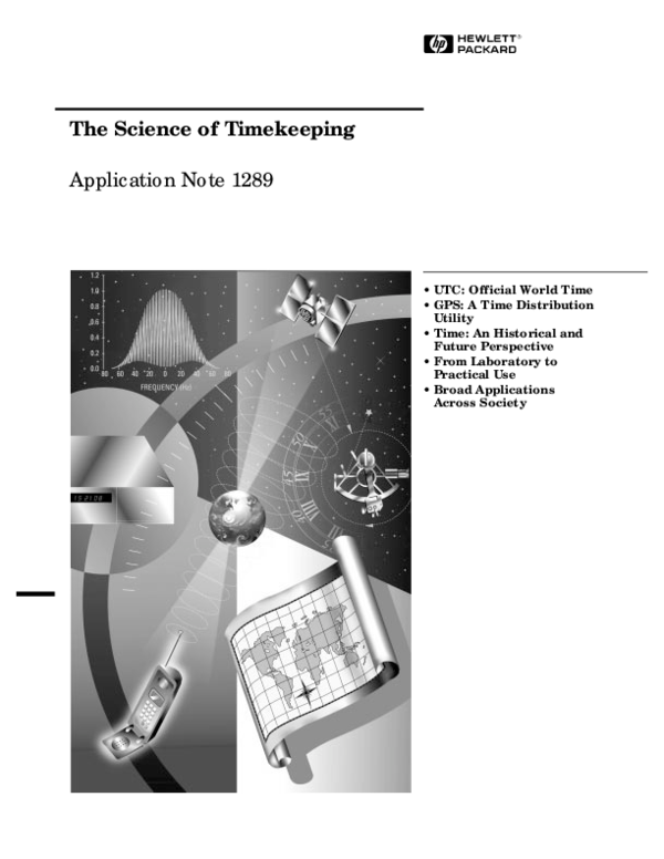 (PDF) The Science Of Timekeeping