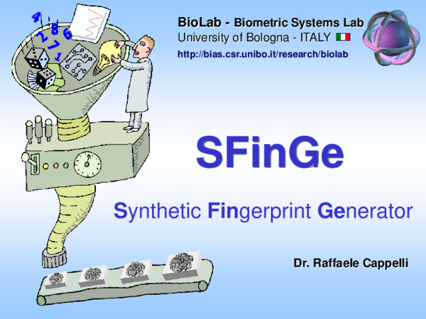 (PDF) Synthetic Fingerprint Generation