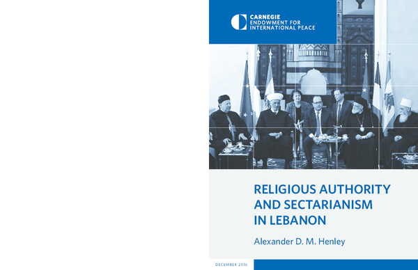 (PDF) Religious Authority and Sectarianism in Lebanon