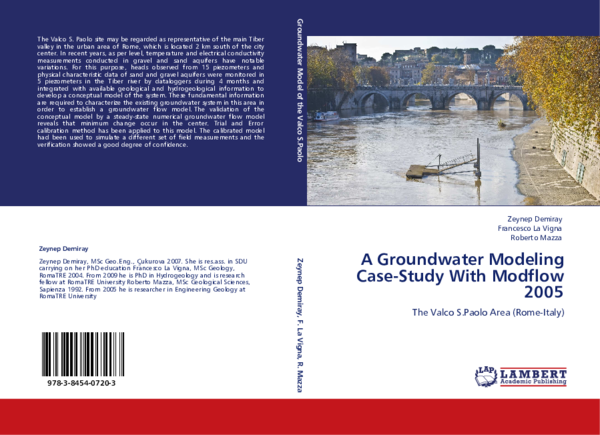(PDF) A Groundwater Modeling Case-Study With Modflow 2005