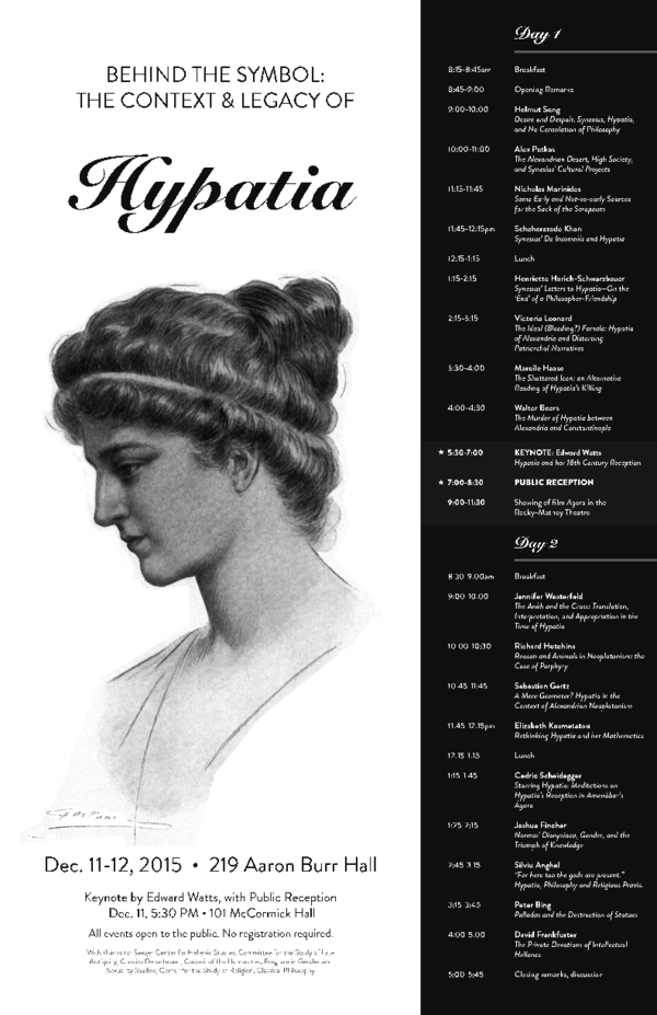 (PDF) Behind the Symbol: The Context and Legacy of Hypatia