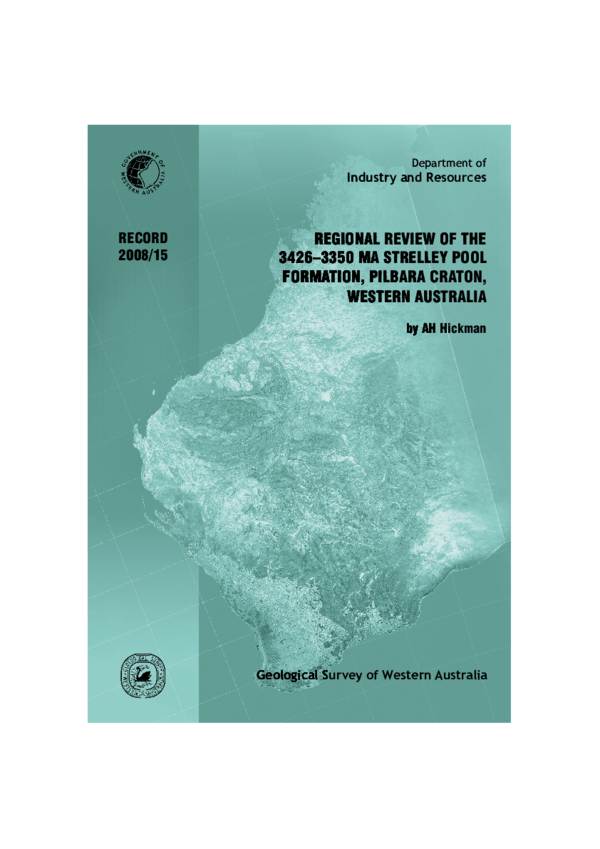 (PDF) Regional review of the 3426–3350 Ma Strelley Pool Formation ...