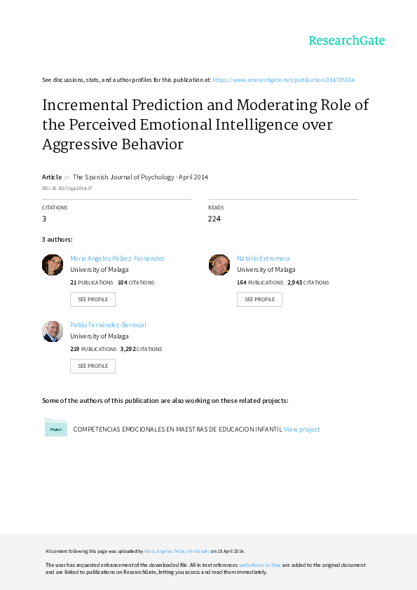 (PDF) Incremental Prediction and Moderating Role of the Perceived ...