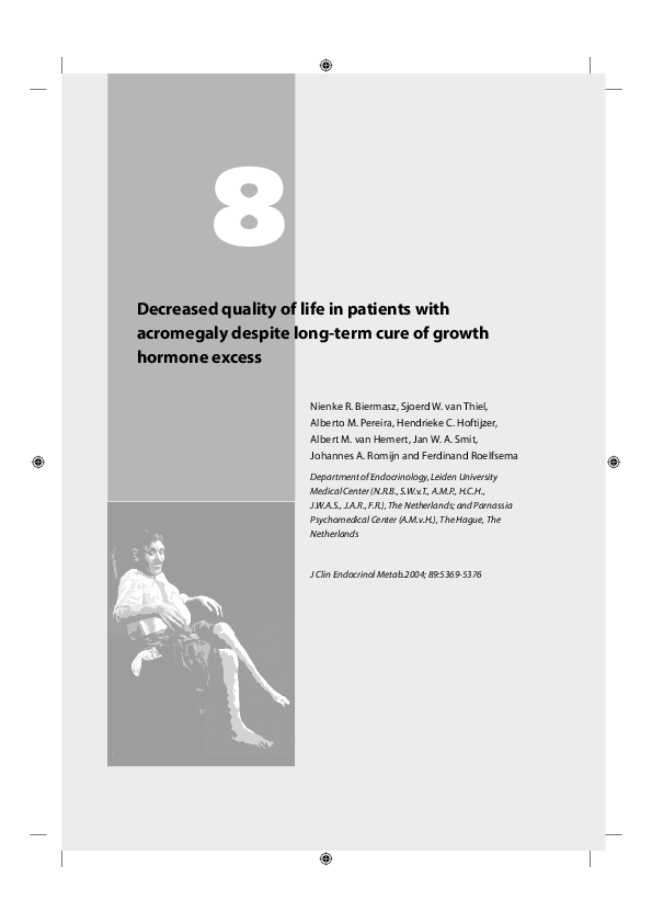 (PDF) Decreased quality of life in patients with acrom eg aly despite ...