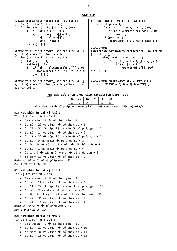 (PDF) CTDL GT On tập cuối kỳ