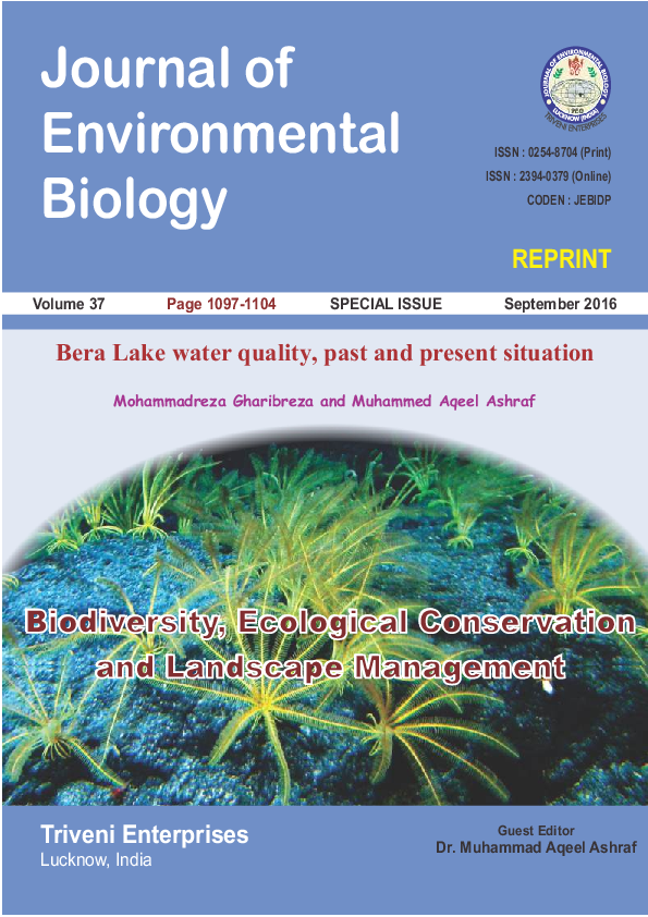 (PDF) ISSN : 0254-8704 (Print) Triveni Enterprises Bera Lake water ...