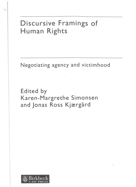 (PDF) Discursive Framings of Human Rights