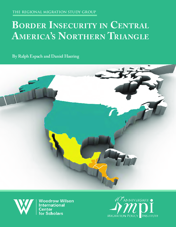 (PDF) Border InsecurIty In central amerIca's northern trIangle