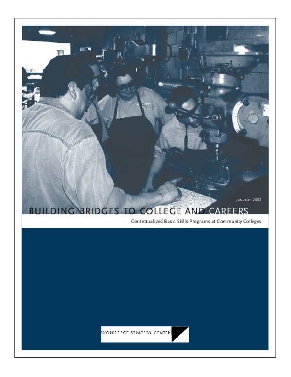 (PDF) Building Bridges to College and Careers: Contextualized Basic ...