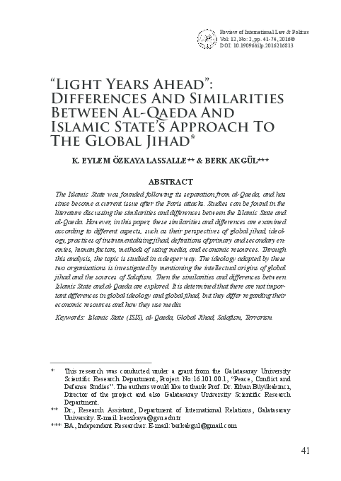(PDF) " Light Years Ahead " : Differences And Similarities Between Al ...