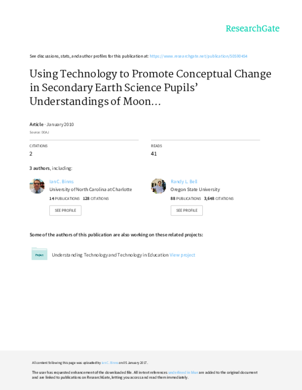 (PDF) Academic Language in Science: Examining Fourth and Fifth Grade ...