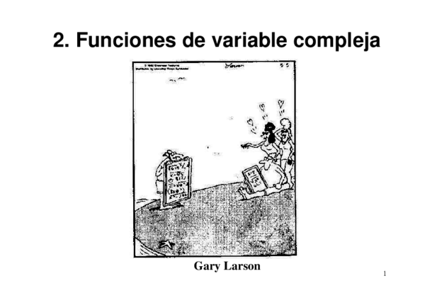 (PDF) 2. Funciones de variable compleja