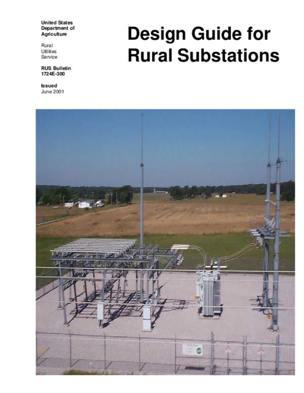 (PDF) Design Guide for Rural Substations