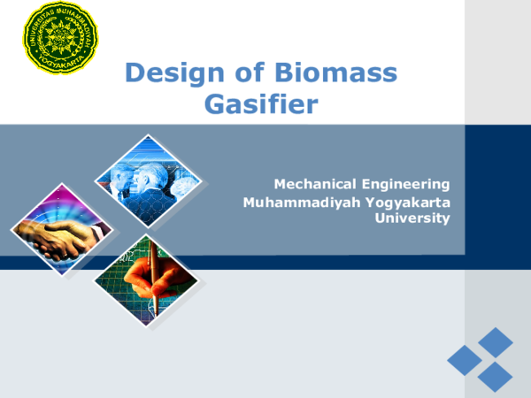 (PPT) Chapter 6 Design of Biomass Gasifier