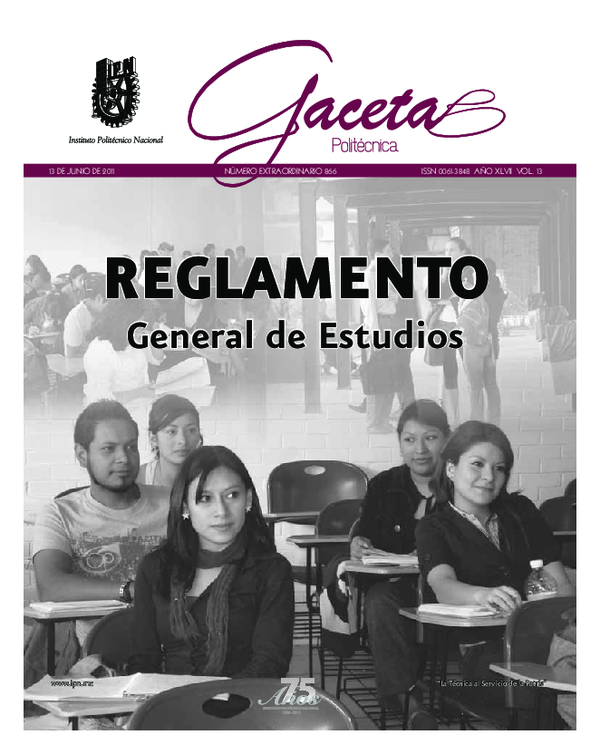 (PDF) Reglamento general de estudios IPN 2011