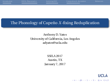 (PDF) The Phonology of Cupeño X -fixing Reduplication