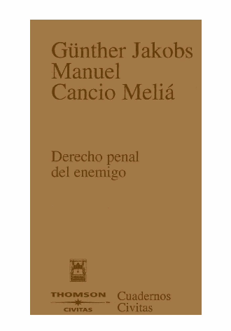 (PDF) Gunther Jakobs Derecho Penal del Enemigo