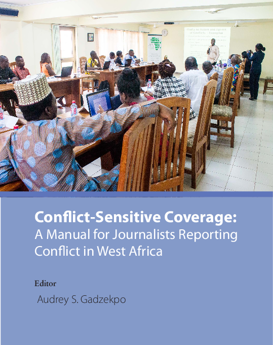 (PDF) Conflict-Sensitive Coverage: A Manual for Journalists Reporting ...