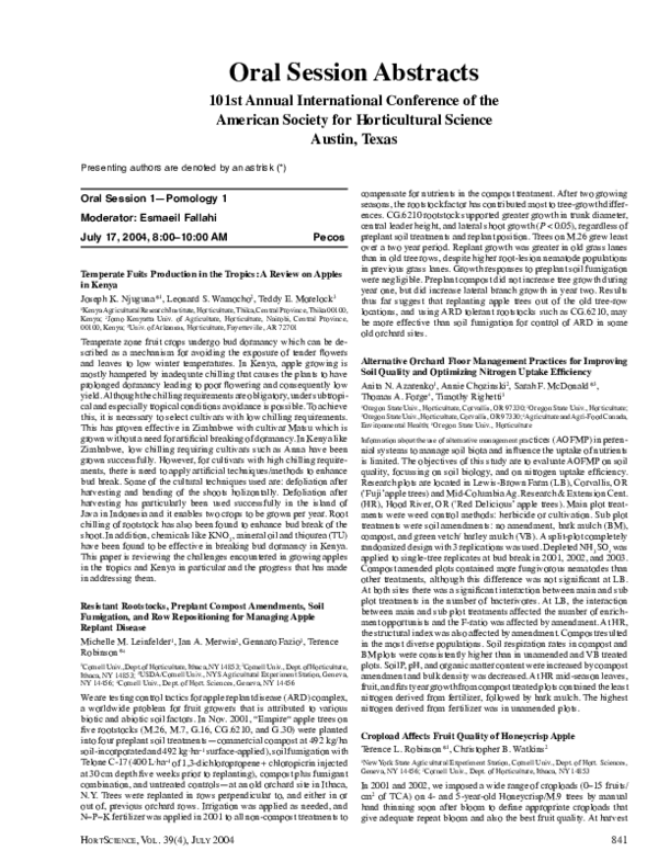 (PDF) Optimizing Continuous Canopy Shakers for Late Season `Valenica ...