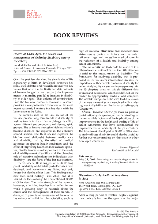 (PDF) Reforming China's Rural Health System By Adam Wagstaff, Magnus ...