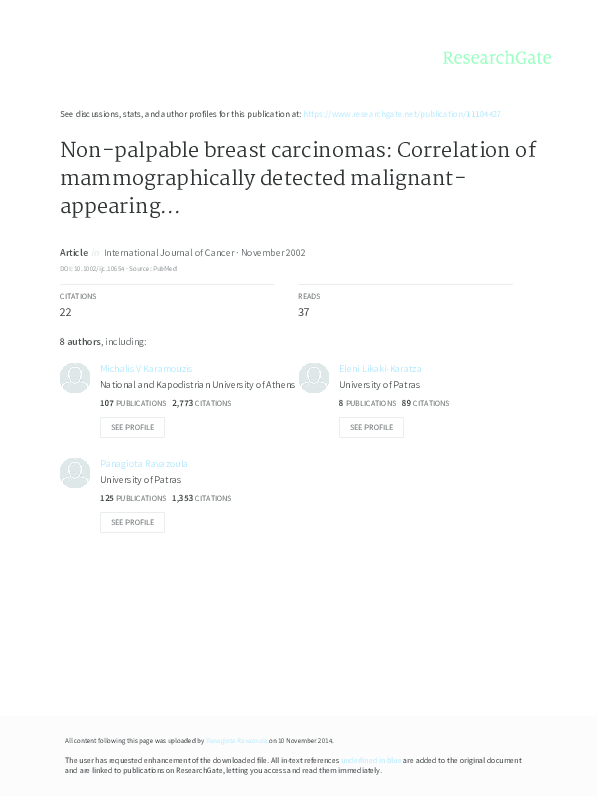 (PDF) Diagnostic Yield of High-Resolution Breast Sonography in ...