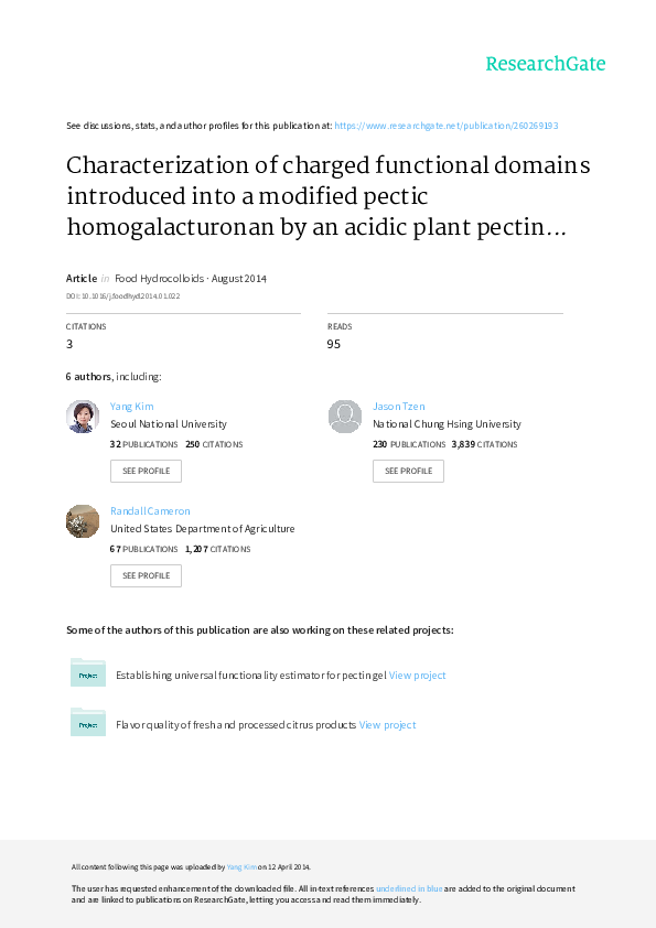(PDF) Characterization of charged functional domains introduced into a ...