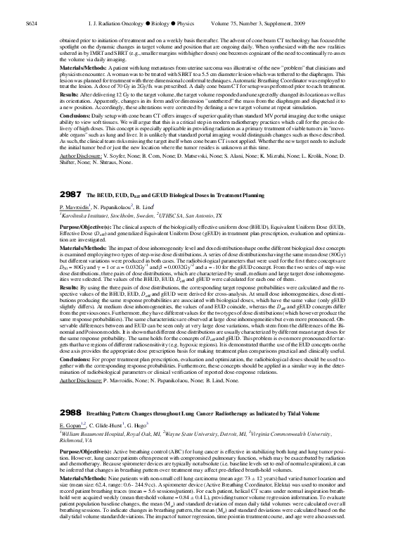 (PDF) The BEUD, EUD, DEff and GEUD Biological Doses in Treatment Planning