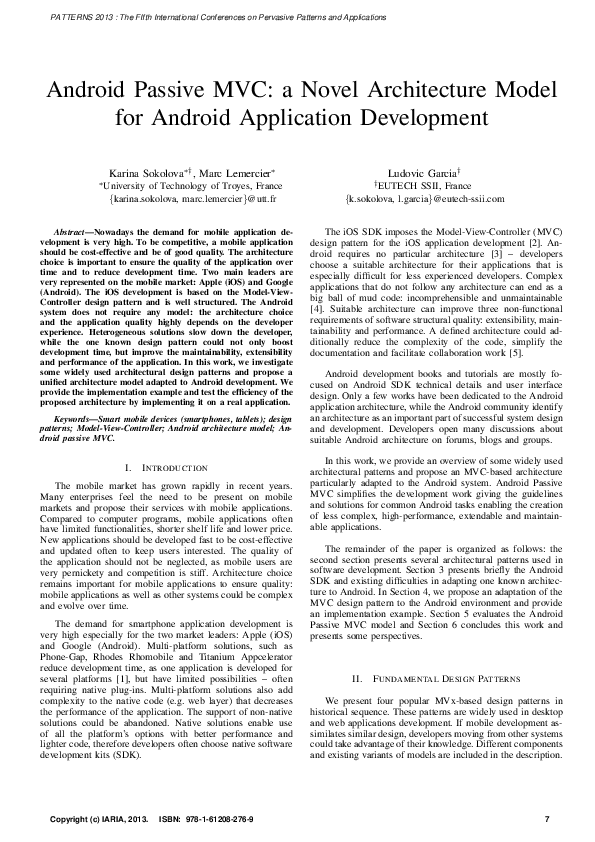 android ui design patterns