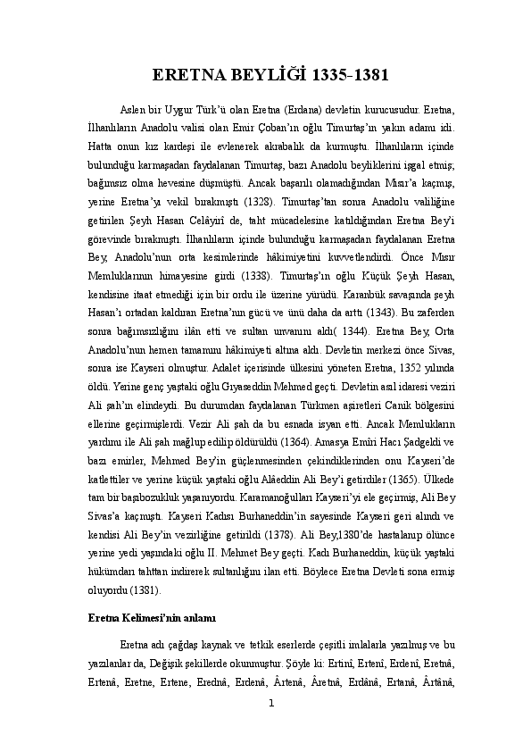 (DOC) ERETNA BEYLİĞİ 1335-1381.docx