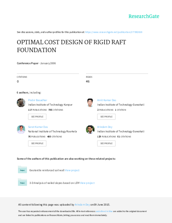 (PDF) DESIGN OF RAFT FOUNDATION Given Data | patrick kinyanjui ...