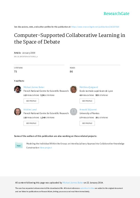 (PDF) Student Immediacy: The Key to Collaborative Learning Dynamics ...