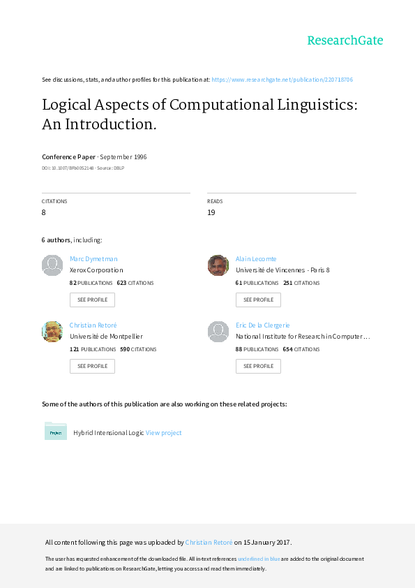 (PDF) Proceedings of the Sixteenth International Workshop of Logic and ...
