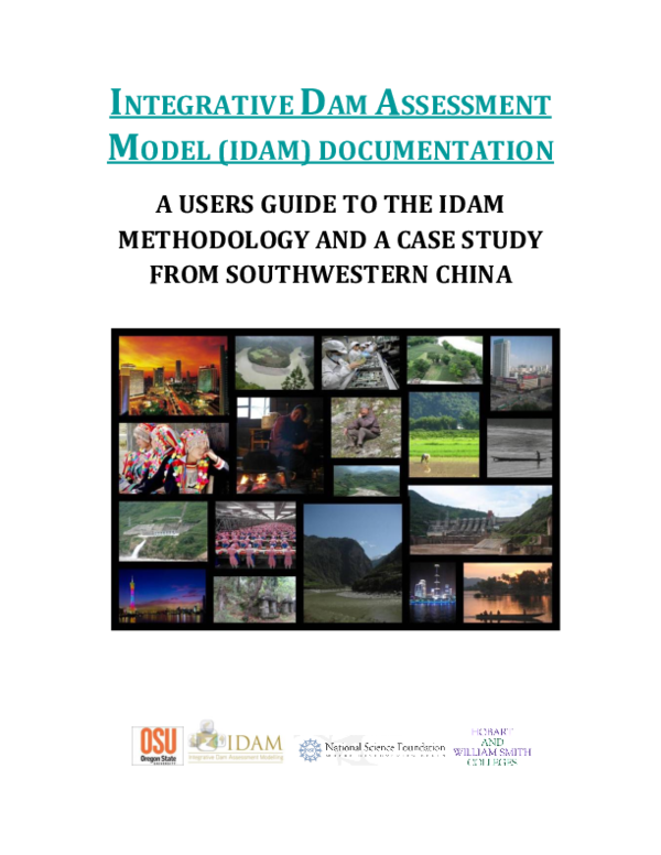 (PDF) INTEGRATIVE DAM ASSESSMENT MODEL (IDAM) DOCUMENTATION A USERS ...