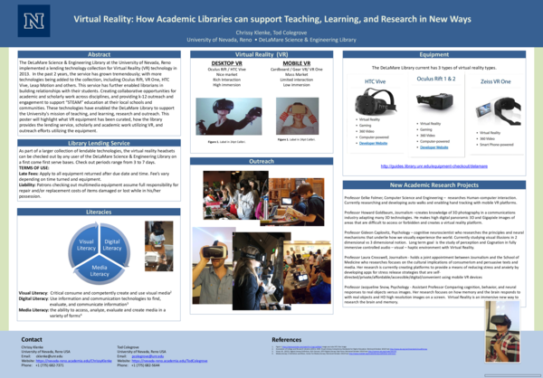 (PDF) Virtual Reality: How Academic Libraries can support Teaching ...