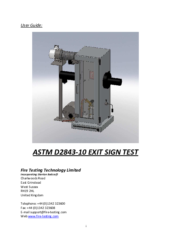 (PDF) ASTM D2843‐10 EXIT SIGN TEST