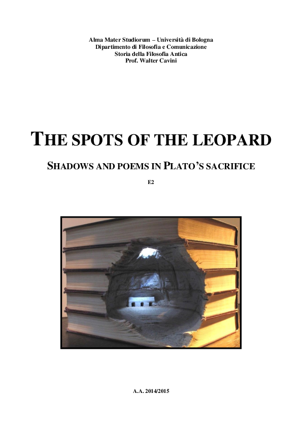 (PDF) Revisiting Plato's Poetry: Insights from the Republic and Ion