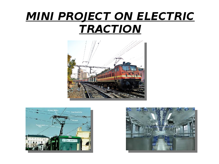 (PPT) MINI PROJECT ON ELECTRIC TRACTION