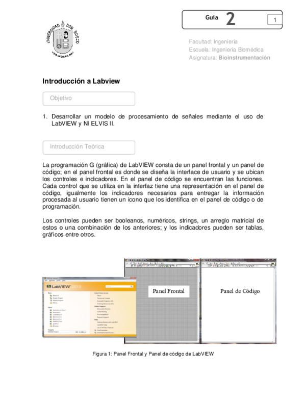 (PDF) Introducción a Labview