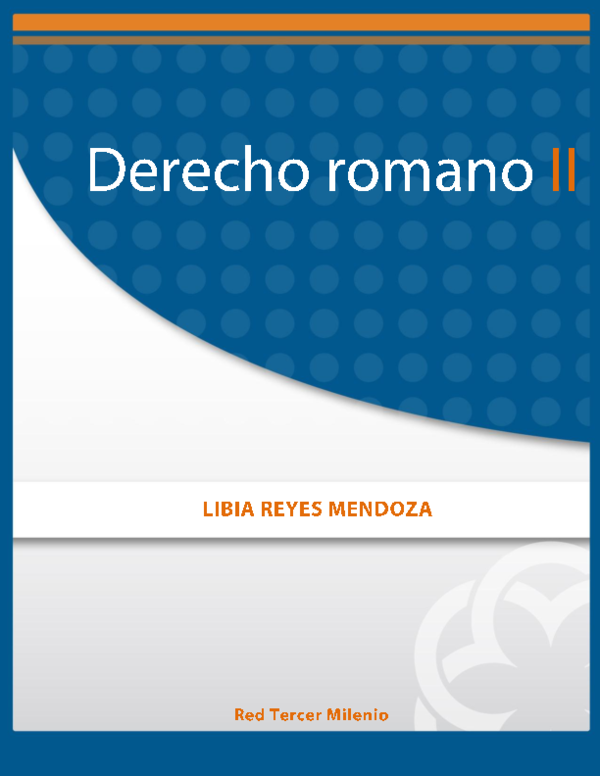 (PDF) Derecho romano II