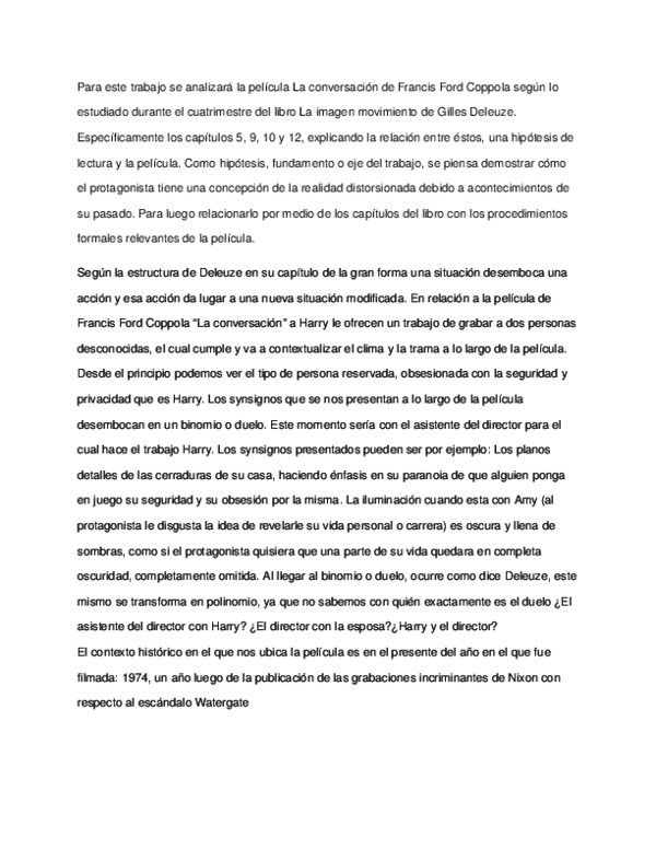 (DOC) Analisis La conversacion | Camilo Marulanda - Academia.edu