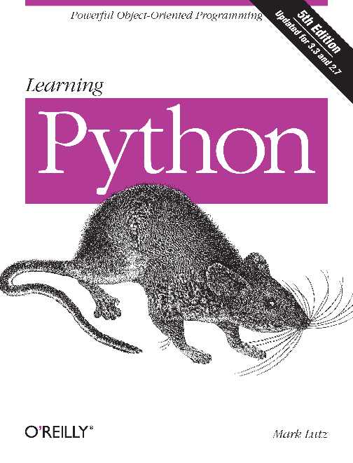 (PDF) Learning Python 5th Edition Mark Lutz(www.ebook-dl.com) | Ragib ...