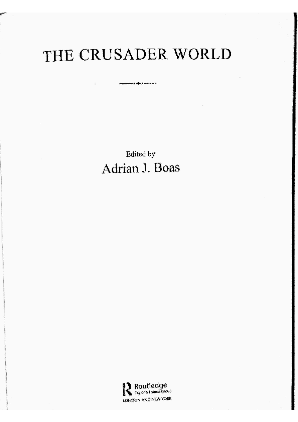 (PDF) Christian Mercenaries in Muslim Lands: Their Status in Medieval ...