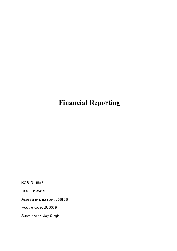 (DOC) Financial Reporting .docx